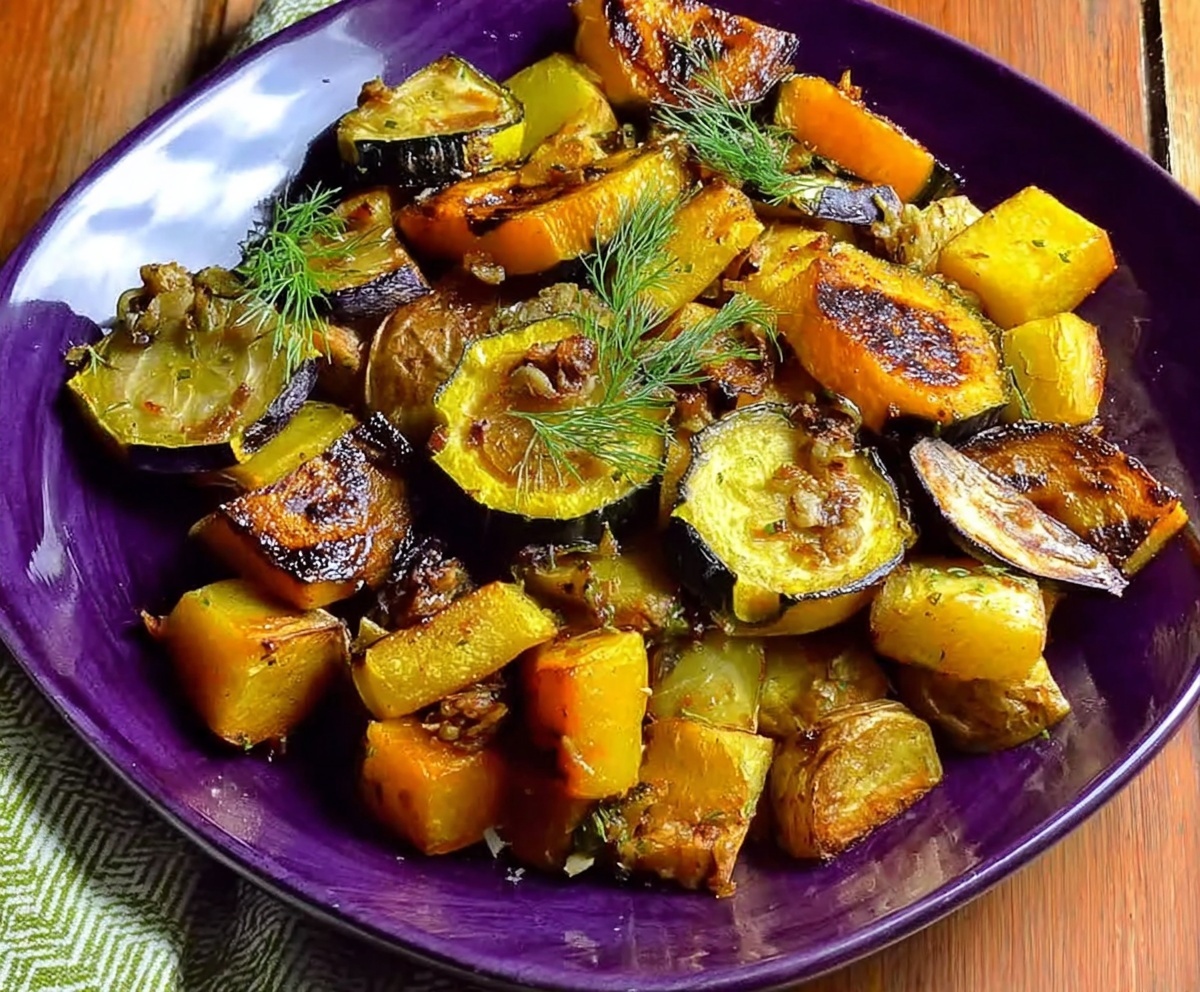 Easy Roasted Acorn Squash and Potatoes | Delicio Recipes | Easy Comfort ...