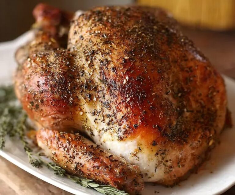 Homemade Dry Rub Roasted Turkey | Delicio Recipes | Easy Comfort Foods ...
