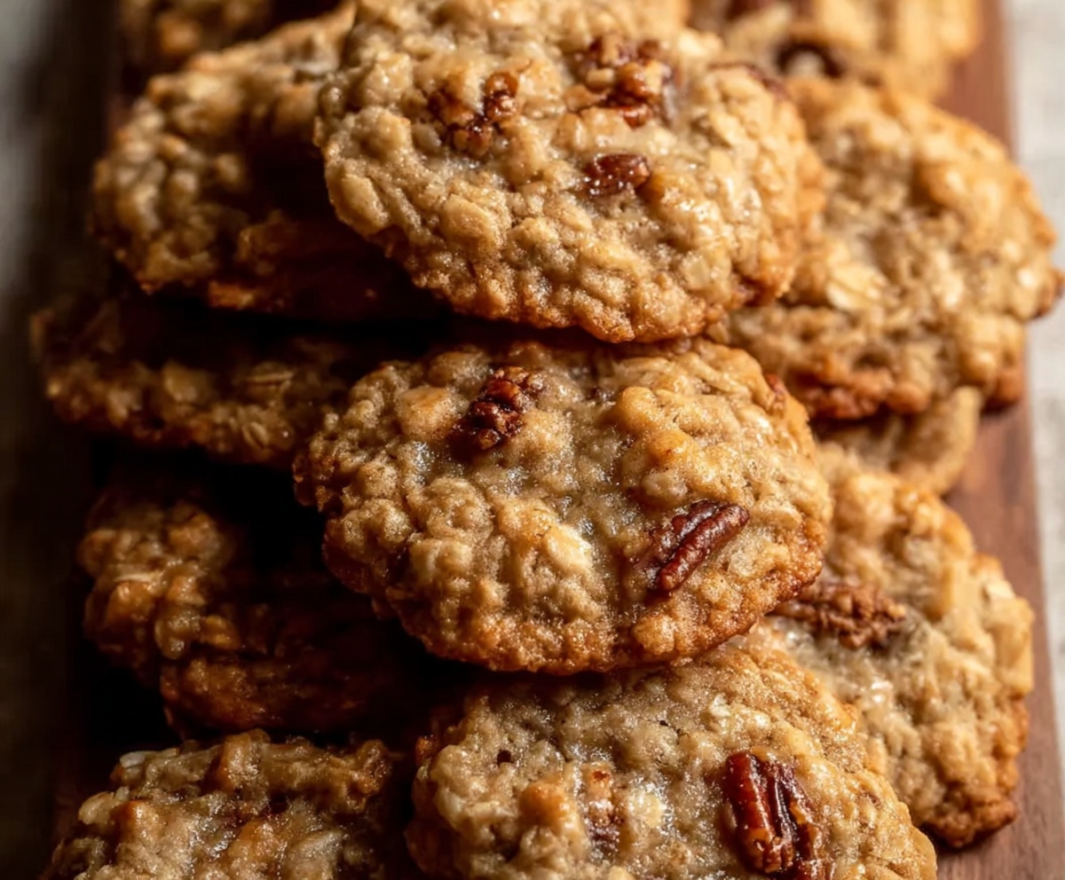 Caramel and Pecan Oatmeal Cookies | Delicio Recipes | Easy Comfort ...