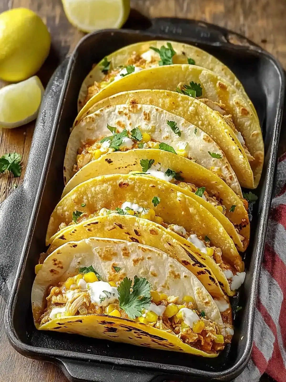 Savory White Chicken Chili Tacos for Quick Weeknight Wins | Delicio ...