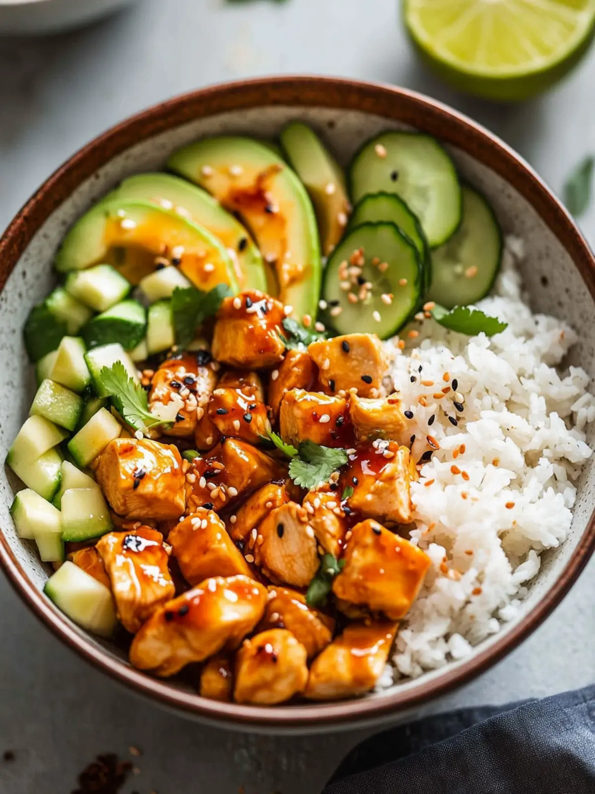 Spice Up Dinner with Hot Honey Chicken Bowls Your Family Will Love ...