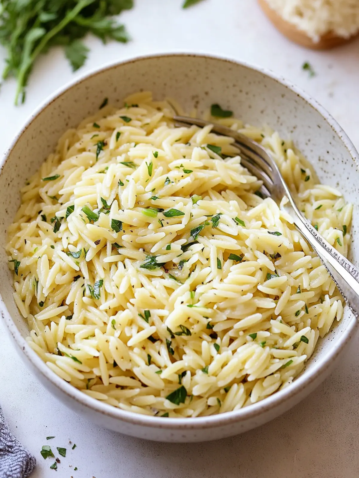 Delicious Herb Butter Orzo Side Dish in Just 15 Minutes | Delicio ...