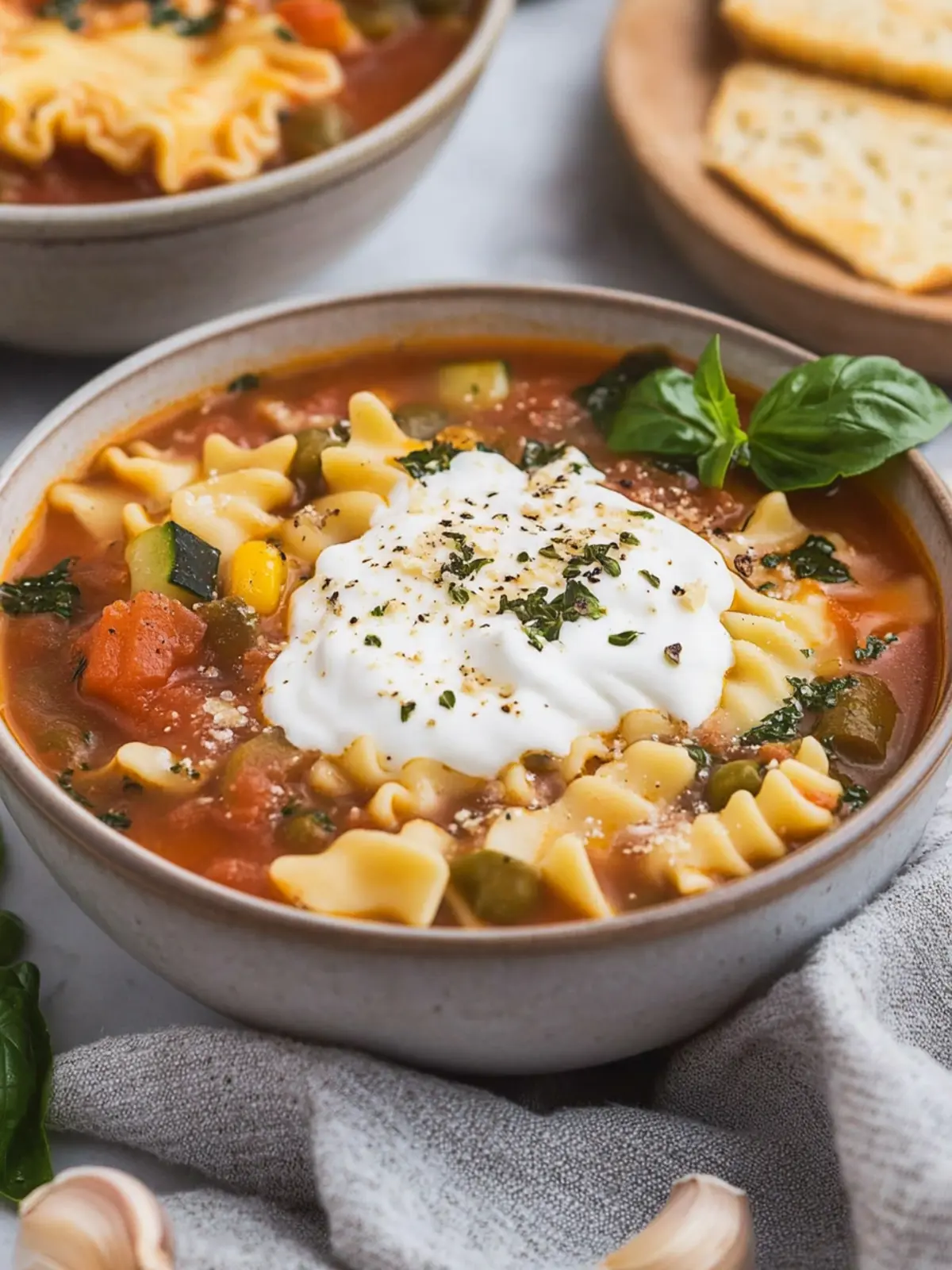 Satisfy Your Craving with Veggie Lasagna Soup Delight | Delicio Recipes ...