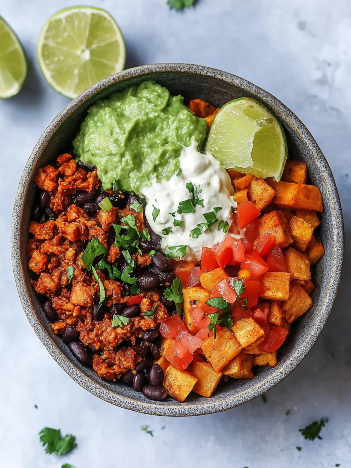 Sweet Potato Taco Bowl: Your New Meal Prep Favorite | Delicio Recipes ...