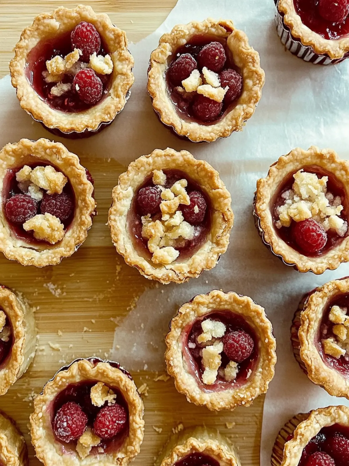 Deliciously Easy Mini Raspberry Pie Recipe for Sweet Cravings | Delicio ...