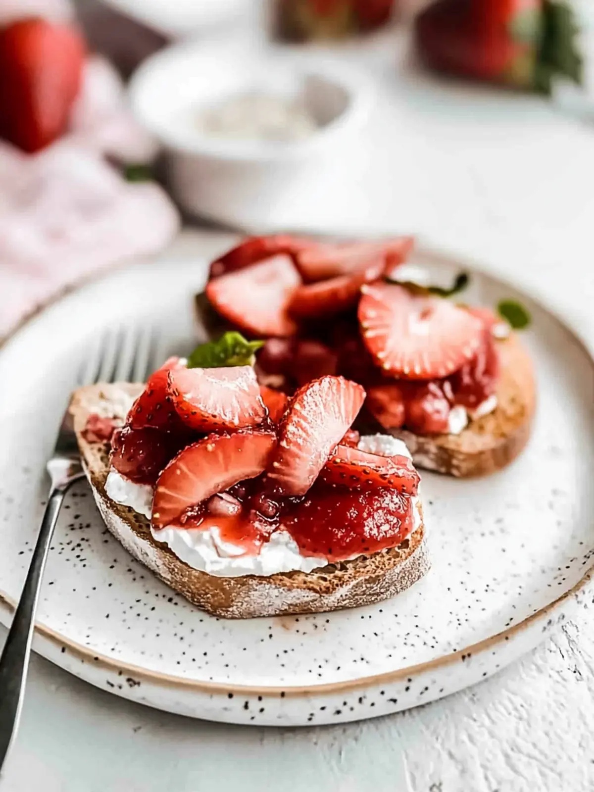 Irresistible Strawberry Buns with Cream Cheese Icing Delight | Delicio ...