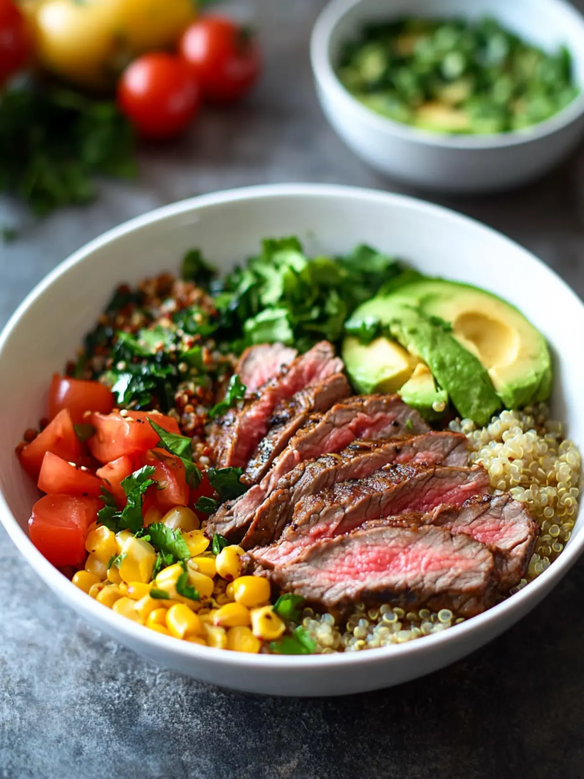 Healthy Low Carb Steak Fajita Bowl Recipe for Flavor Lovers | Delicio ...