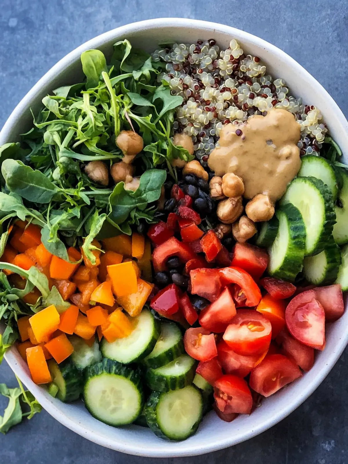 Quinoa and Veggie Power Bowls for a Hearty, Healthy Meal | Delicio ...