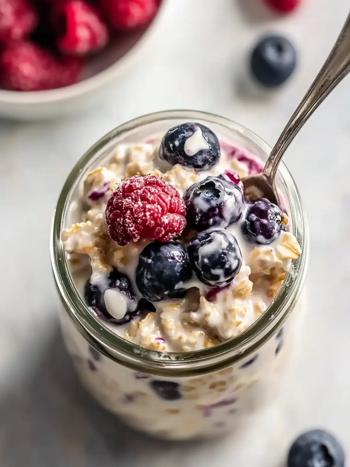 Creamy Healthy Overnight Oats: A Delicious Morning Boost | Delicio ...