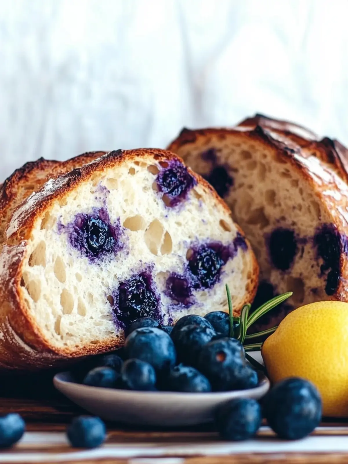 Luscious Blueberry Lemon Sourdough Bread You'll Crave | Delicio Recipes ...
