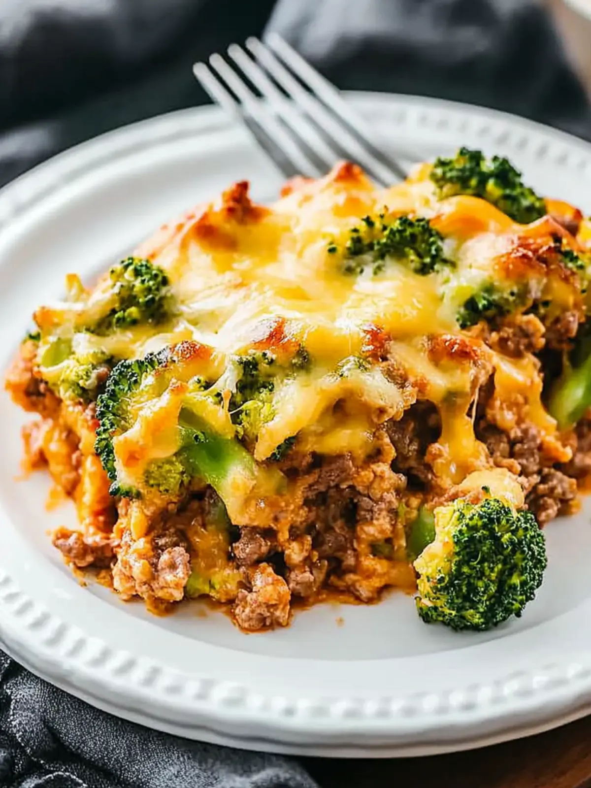 Loaded Broccoli & Beef Casserole Recipe for Cozy Nights | Delicio ...