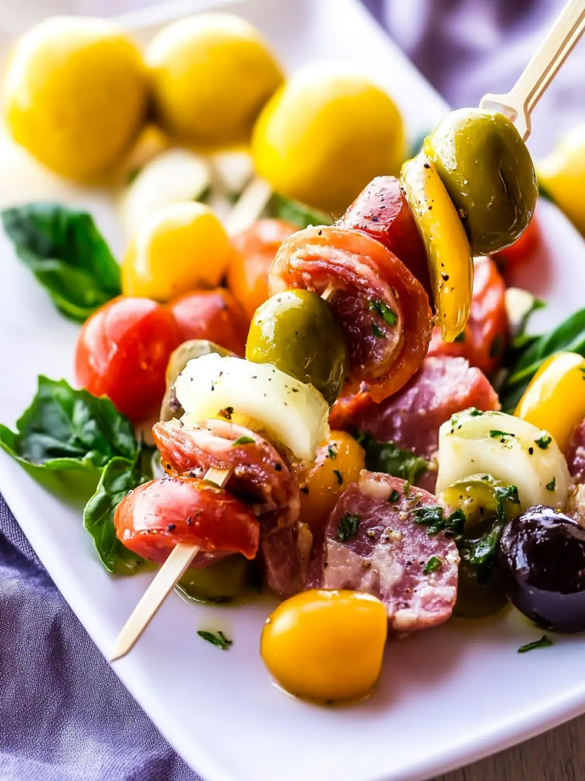Irresistible Antipasto Skewers Recipe for Effortless Entertaining ...
