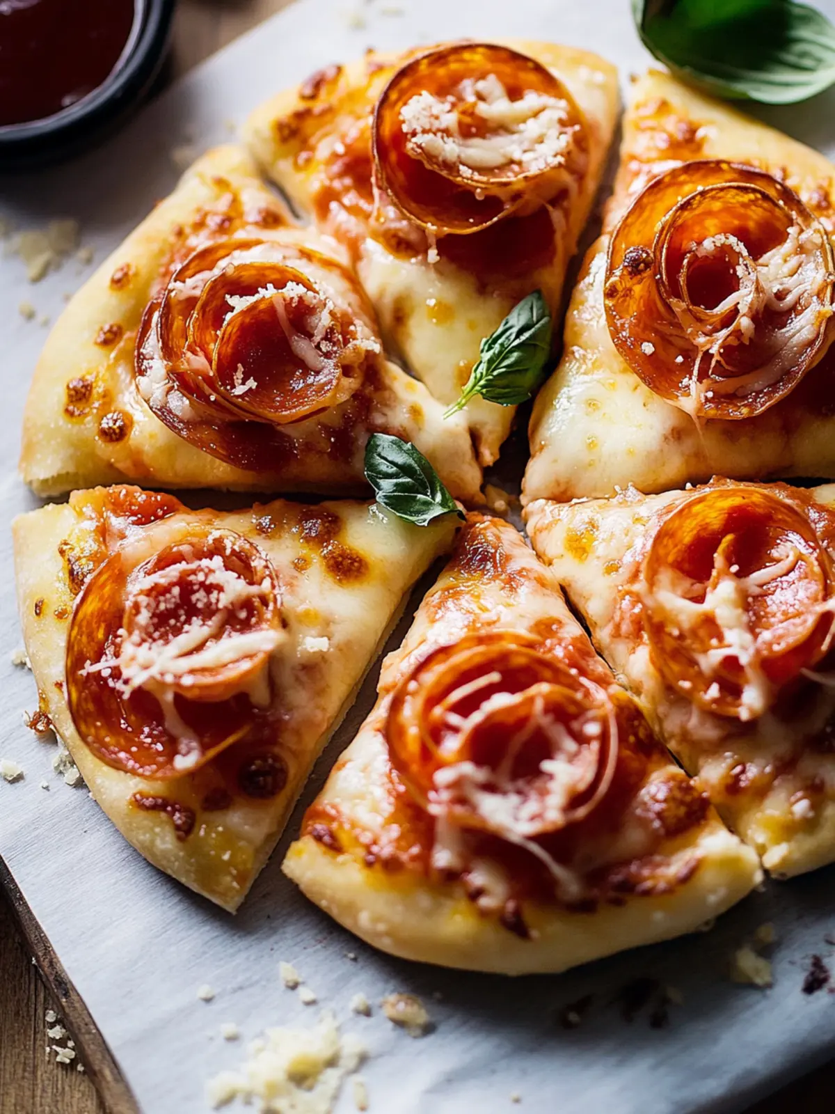 Melt-in-Your-Mouth Pizza Roses for Easy Romantic Appetizers | Delicio ...