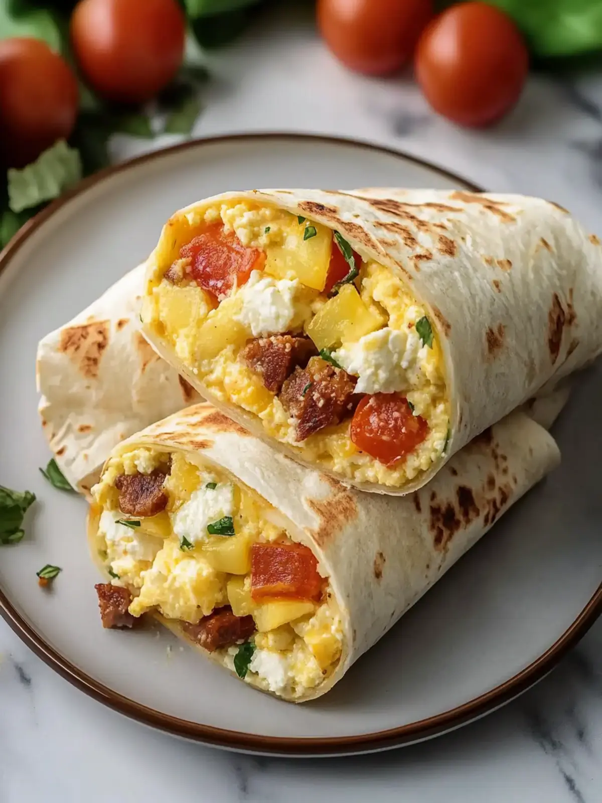 Savor the Classic Cottage Cheese Breakfast Burrito Bliss | Delicio ...