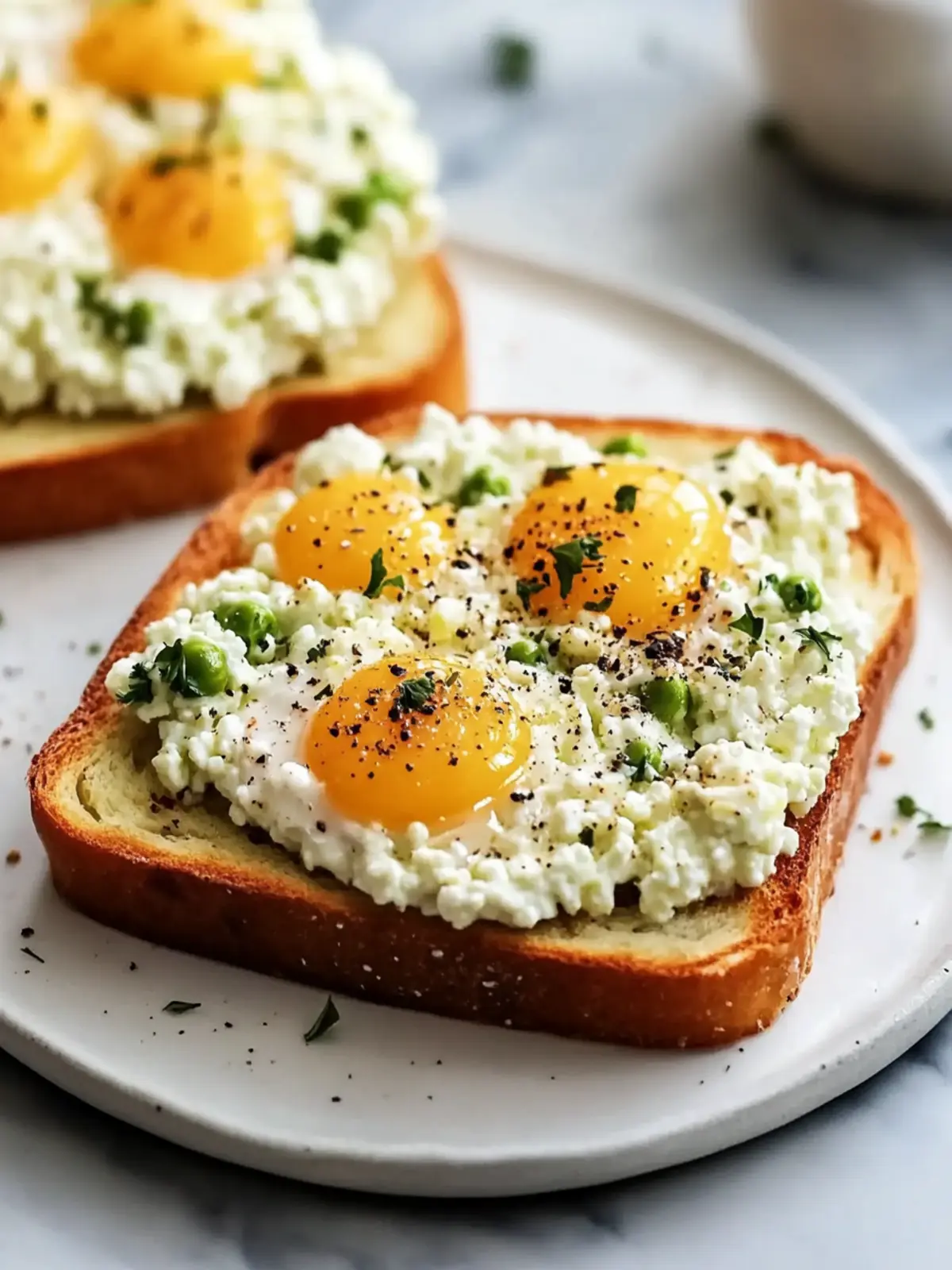 Revamp Mornings with Homemade Cottage Cheese Breakfast Toast | Delicio ...