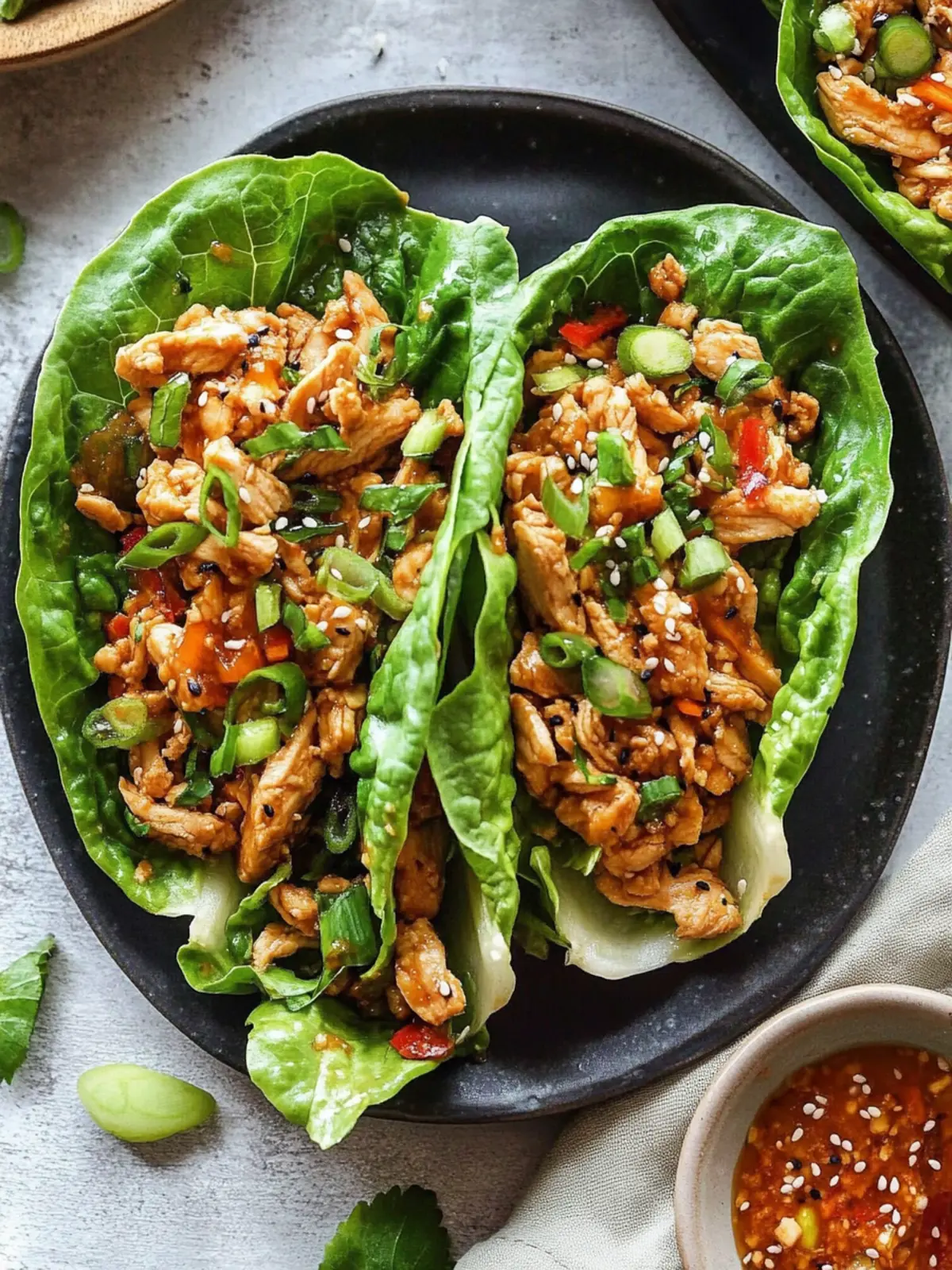 Delicious Asian Chicken Lettuce Wraps for a Healthy Feast | Delicio ...