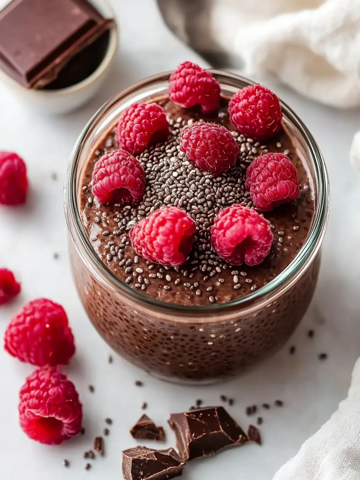 Sweet Chocolate Chia Seed Pudding for Perfect Mornings | Delicio ...