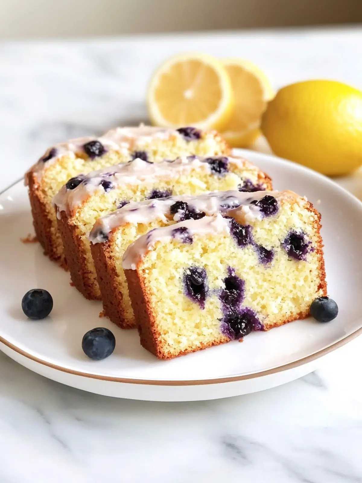 Lemon-Blueberry Pound Cake: A Slice of Spring Bliss | Delicio Recipes ...